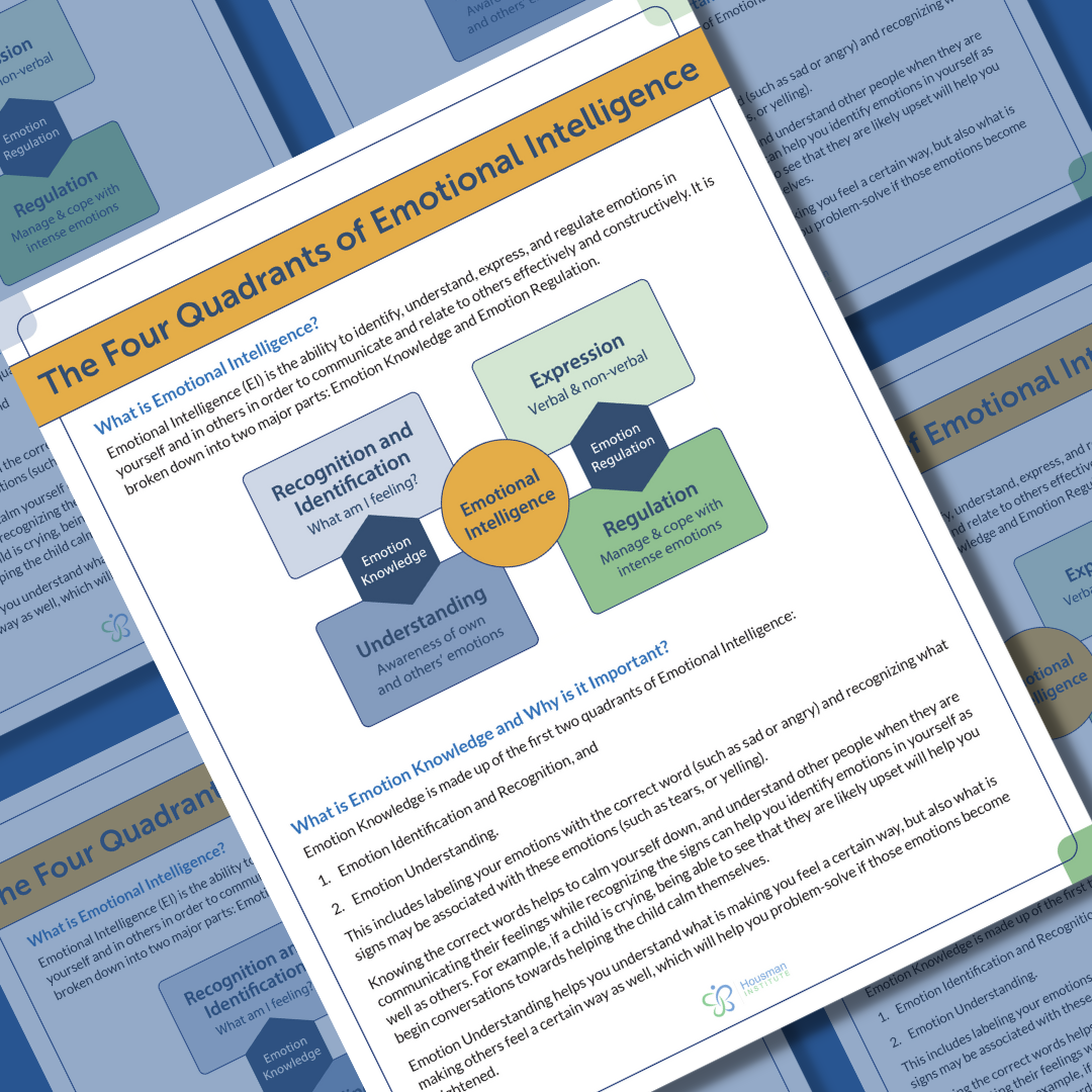 Learn More About the Four Quadrants of Emotional Intelligence - Housman ...